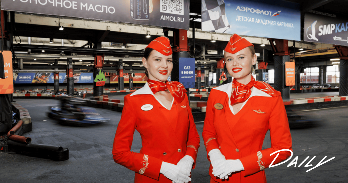 «Аэрофлот» и Miks Karting Academy открыли гоночный сезон более чем для ...